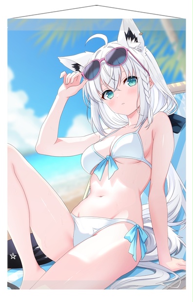 白上フブキ B2タペストリー C106 - とけせか屋 - BOOTH