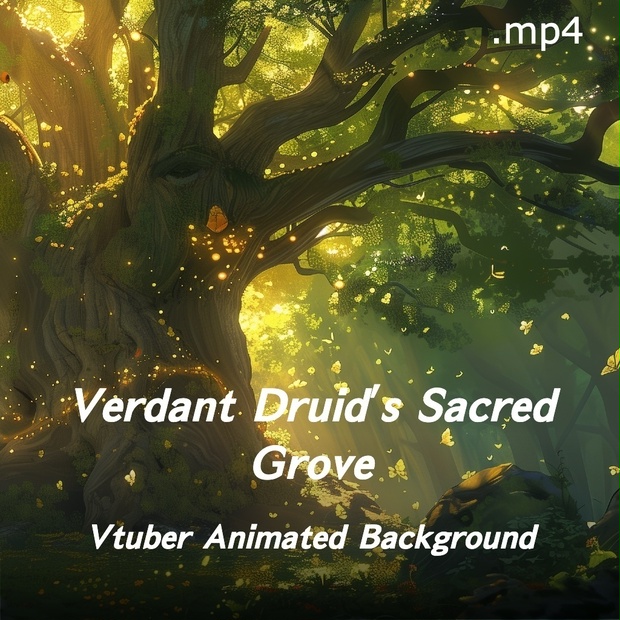 𝙑𝙩𝙪𝙗𝙚𝙧 𝘼𝙣𝙞𝙢𝙖𝙩𝙚𝙙 𝙗𝙖𝙘𝙠𝙜𝙧𝙤𝙪𝙣𝙙 | 𝙑𝙚𝙧𝙙𝙖𝙣𝙩 𝘿𝙧𝙪𝙞𝙙’𝙨 𝙎𝙖𝙘𝙧𝙚𝙙 𝙂𝙧𝙤𝙫𝙚| 緑豊かなドルイドの聖なる森 - Hertz Official - BOOTH