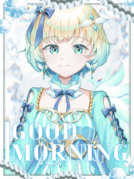 おはようVtuberフレーム part.14 - ほにゃららLIVERS【公式オンラインショップ】 - BOOTH