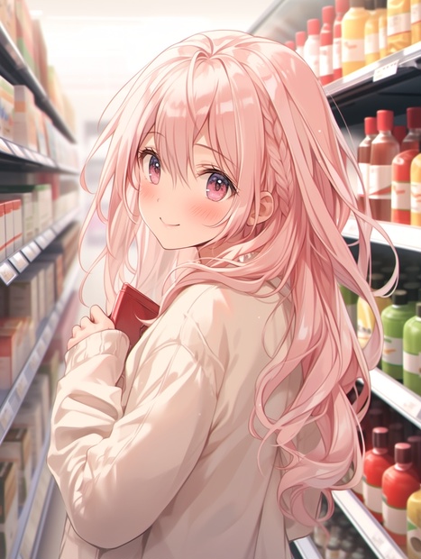 コンビニ少女（4枚） - murata-ai - BOOTH