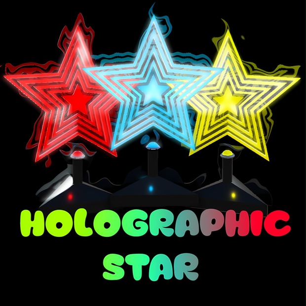 Holo Star (VRC Lamp) - riverghostjack - BOOTH