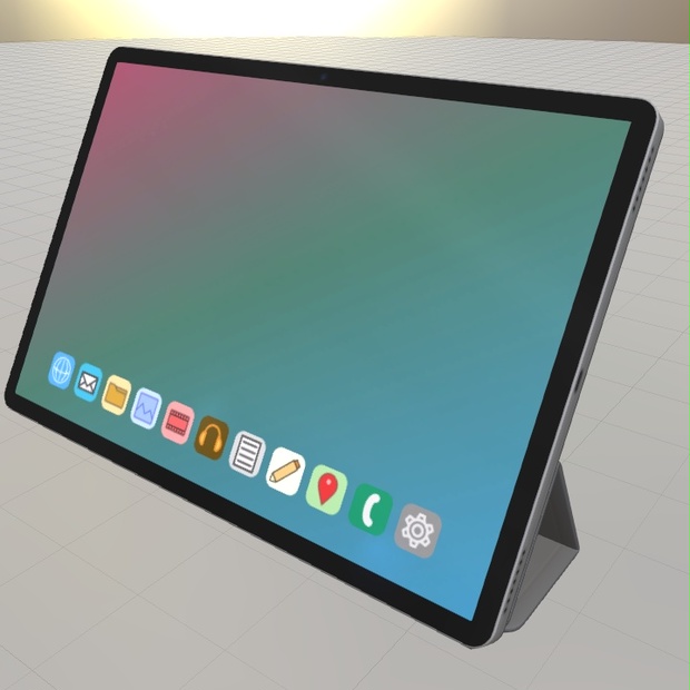 PCタブレット(FBX・GLB) - Lazulite 3D - BOOTH