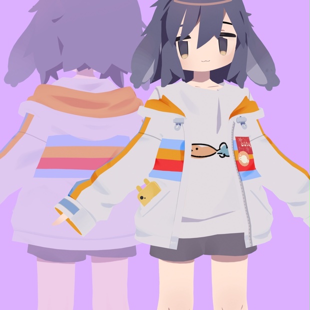 【テクスチャ 】Jacket Texture for Usasaki - bonnsby - BOOTH