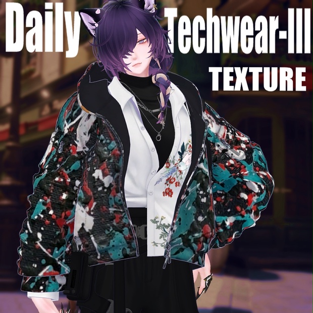Daily Techwear-III [TEXTURE_ONLY] By Blue Cloud - yeon-sd - BOOTH
