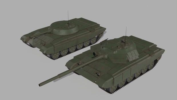 Object791 オリジナル架空戦車3Ⅾモデル - BK-114shop - BOOTH