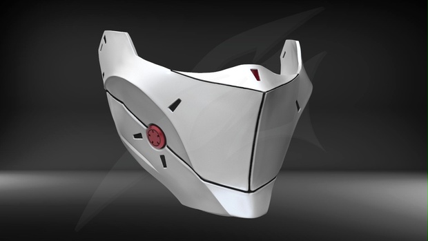 Cyborg Mask STL for 3D print - seberdra - BOOTH