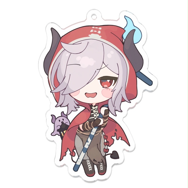 伽藍堂ニル V.ertex1周年記念限定アクキー 初期立ち絵ver. - V.ertex公式Booth - BOOTH