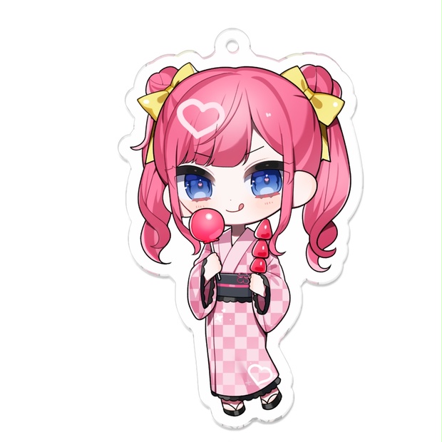 愛ヶ崎りか V.ertex1周年記念限定アクキー 浴衣ver. - V.ertex公式Booth - BOOTH