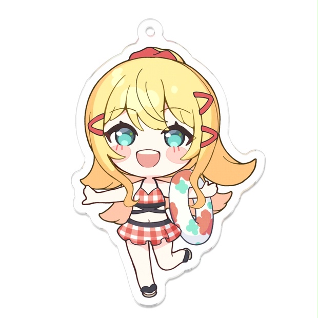 紅玉なず V.ertex2周年記念限定アクキー 水着ver. - V.ertex公式Booth - BOOTH