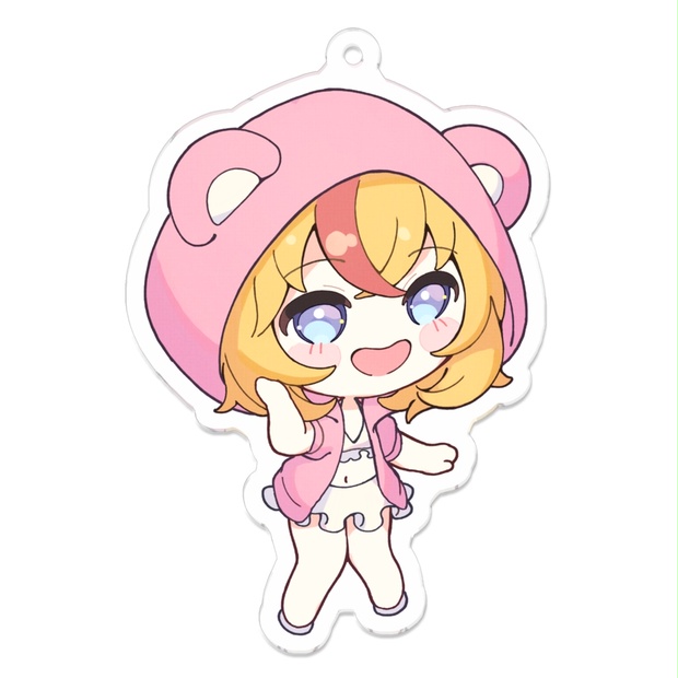 天羽さくら V.ertex2周年記念限定アクキー 水着ver. - V.ertex公式Booth - BOOTH