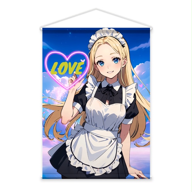 VD♡LOVEを込めてタペストリー（はにかむふわり） - vvland - BOOTH