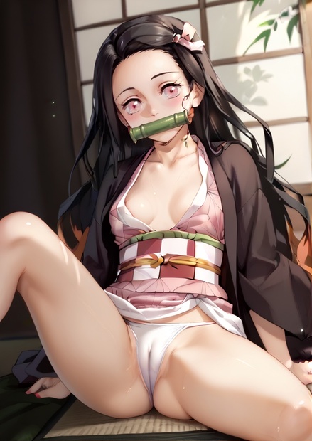 鬼滅の刃 竈門禰豆子 かまどねずこ モザイク有★ - hana-ai - BOOTH