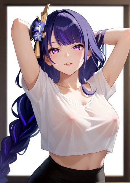 原神 雷電将軍★ - hana-ai - BOOTH