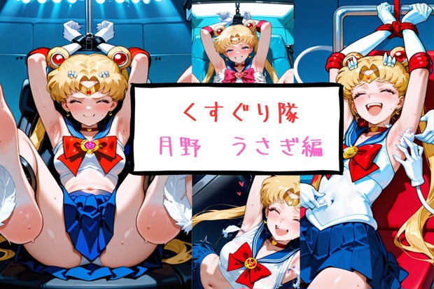 セーラームーン 月野うさぎ くすぐり編★ - hana-ai - BOOTH