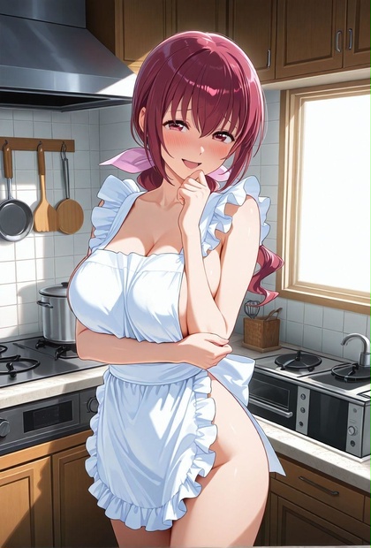 裸エプロン姿の星空育 とえっち【全493枚】 - Rizeru9 - BOOTH