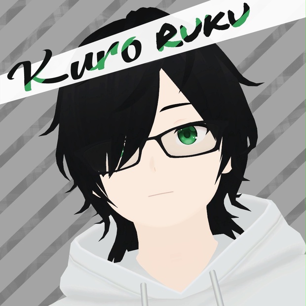 Kuro Ruku [VRChat Avatar] - Kaeti's VRChat Avatar Boutique - BOOTH