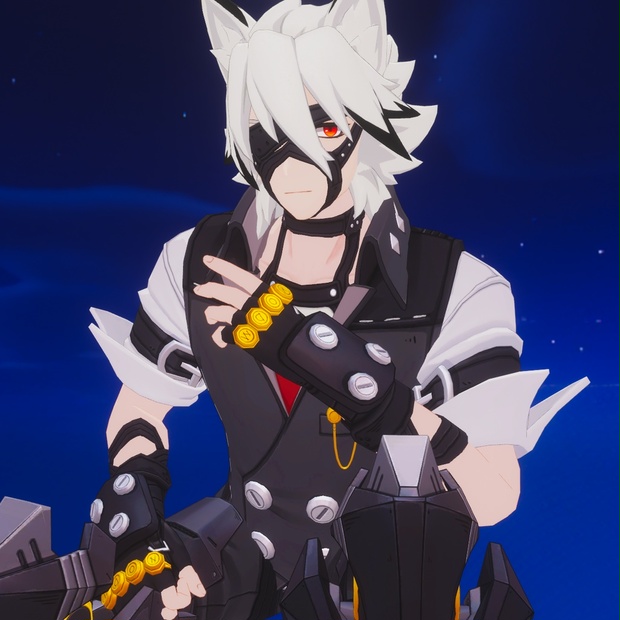 ZZZ Von Lycaon Human Avatar (VRChat/Quest) - ruisuu - BOOTH