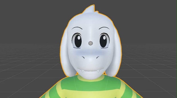 Asriel Vrchat Avatar - SansBuy - BOOTH