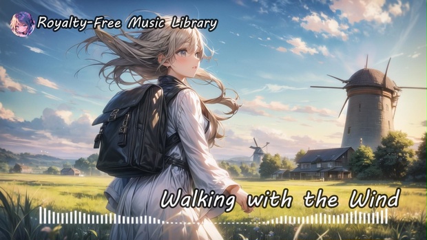 【Free BGM】 Walking with the Wind - Free-Music-Library - BOOTH
