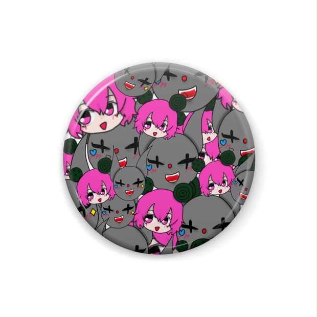 かるじらいっぱい缶バ - koyu-qrtt - BOOTH