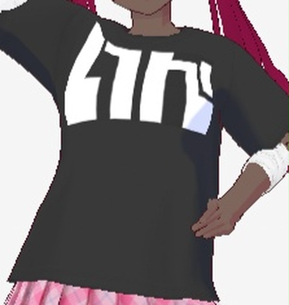 Black Tee Shirt Splatoon - Splatsuyaruya - BOOTH