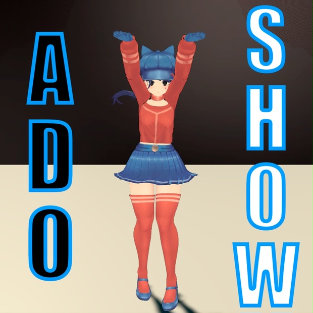 (FREE) ADO - SHOW (DANCE ANIMATION) #VRCHAT - justAkeyboard - BOOTH