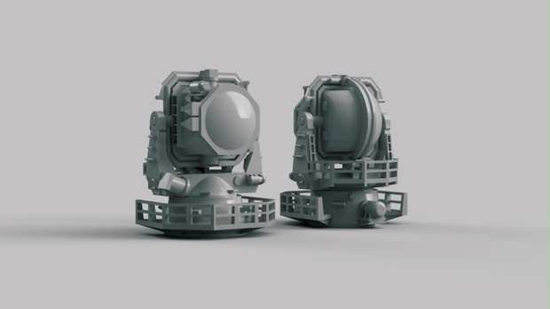 1/700 AN/SPG-49 誘導イルミネーター - あひる工廠 - BOOTH