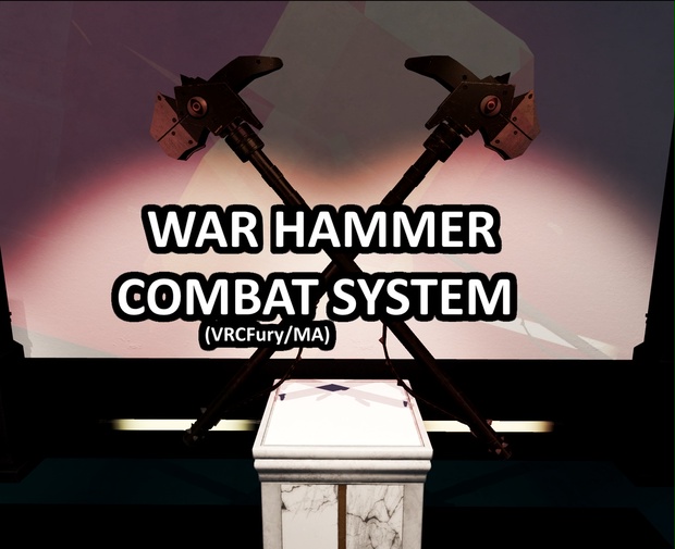 War Hammer Combat System (VRCFury/MA) - colourdesign - BOOTH