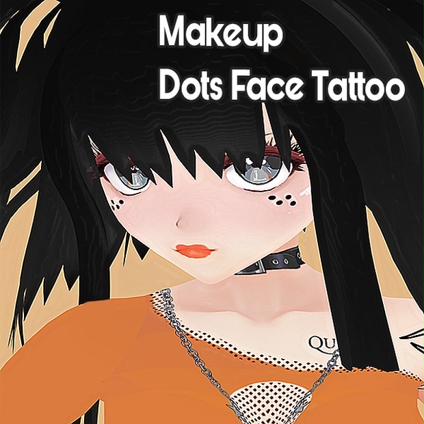 Free VRoid Tattoos - Face Tattoos Dots / Skin Tattoos Dots - Venus ...