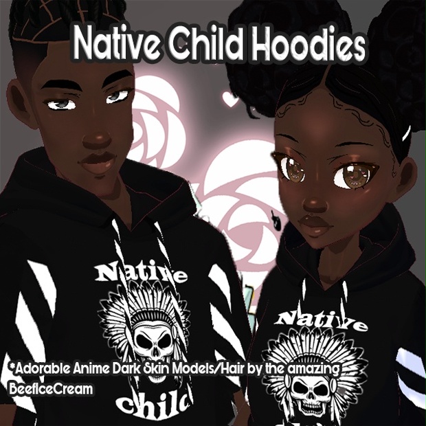 VRoid Hoodies - Native Child - Venus Variation Designs - BOOTH