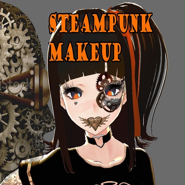 VRoid - Steampunk Halloween Outfit for Avatar - Venus Variation Designs ...