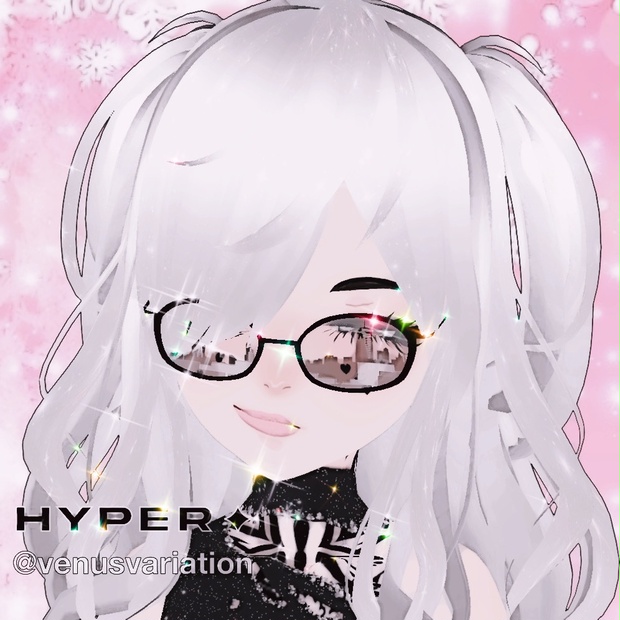 VRoid - City Scape Glasses - Venus Variation Designs - BOOTH