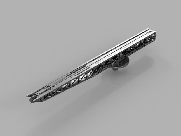 【STLデータ】1/350 呉式二号五型カタパルト Type Kure 2go5 Catapult - BAGO_Works - BOOTH