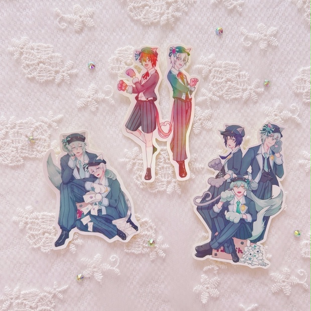 オーロラダイカットステッカー【ナンジャ】 - lisian - BOOTH