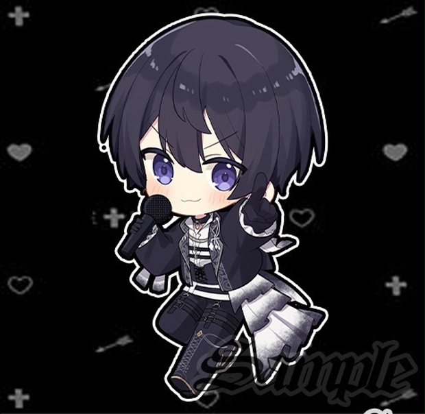 "狂界" アクリルキーホルダー Ver.指差し - kutuna official shop - BOOTH