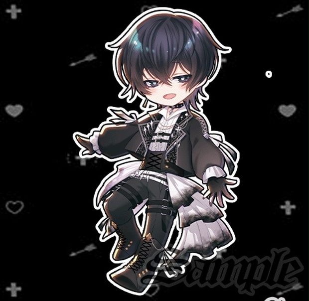 "狂界" ステッカー Ver.導き - kutuna official shop - BOOTH