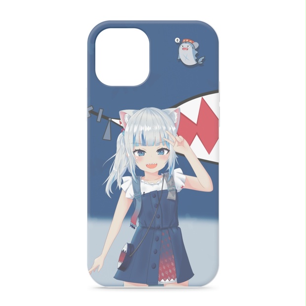 Gawr Gura Iphone case - naderu - BOOTH
