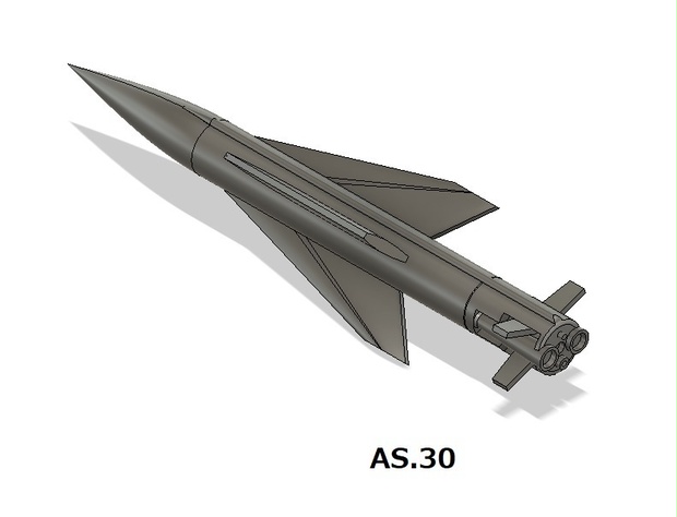 【在庫品】1/72スケール AS.30 / AS.30L 2本（プラスチックモデル用品） - エムアンドアールアトリエ - BOOTH