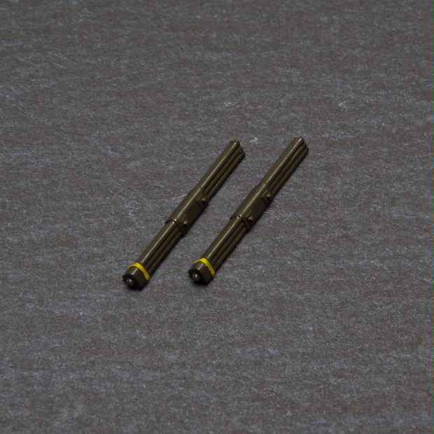 【在庫品】1/72スケール SUU-14 ディスペンサー 2本（プラスチックモデル用品） - エムアンドアールアトリエ - BOOTH