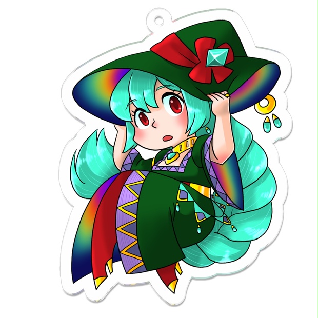 【ルシオラ】アクリルキーホルダー(70×70mm) - nightfall-glow - BOOTH