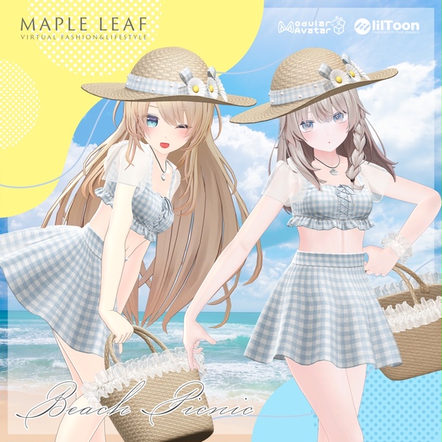 【31アバター対応】水着 Beach Picnic - MAPLE LEAF - BOOTH