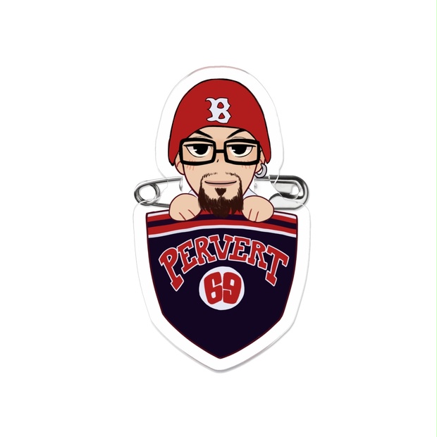 chibi fieldy on pocket - korn [acrylic badges collection] - hollyy - BOOTH