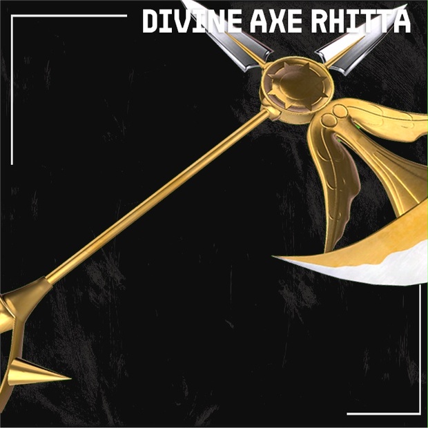 【VRChat想定・MA対応】神斧リッタ - Divine Axe Rhitta- - Asuka's Atelier - BOOTH
