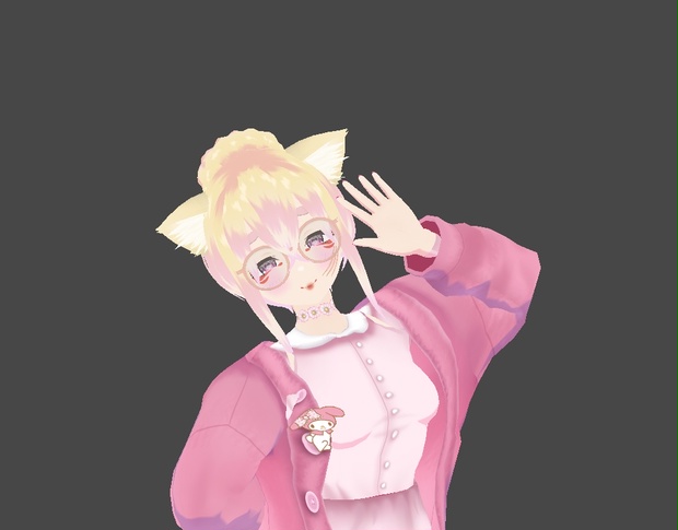 Cute Vroid Fox Gal (FREE) - mochimarmalade - BOOTH