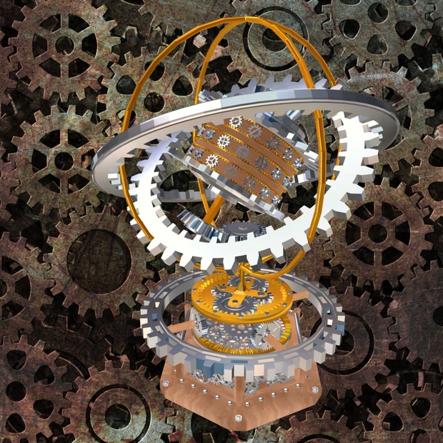 歯車型天球儀｢Gear Celestial Globe｣ - 歯車物置き場 - BOOTH