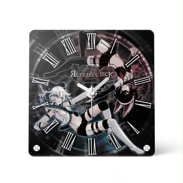 Reverse Clock アクリル時計 - siromaru460 - BOOTH