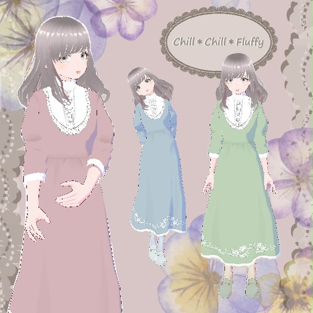 Chill＊Chill＊Fluffy ワンピース - Chill＊Chill＊Fluffy - BOOTH
