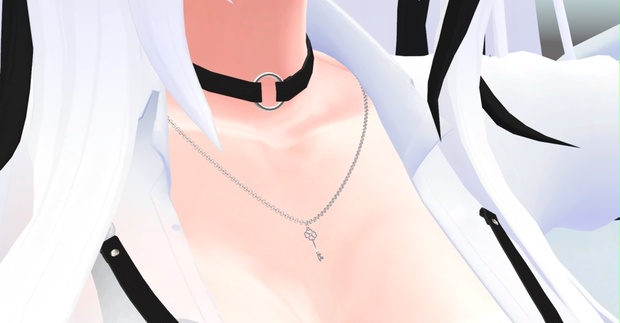 VRchat key Necklace - hav - BOOTH
