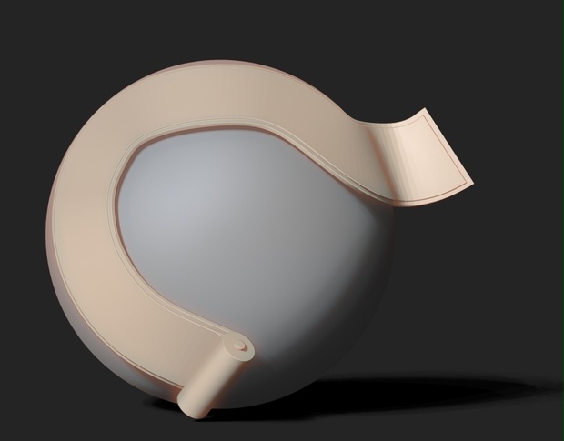 ZBrush用 巻物IMMカーブブラシ - ねこしろ堂 - BOOTH