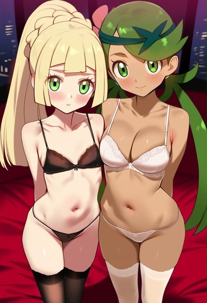 Lillie and Mallow - dclp - BOOTH